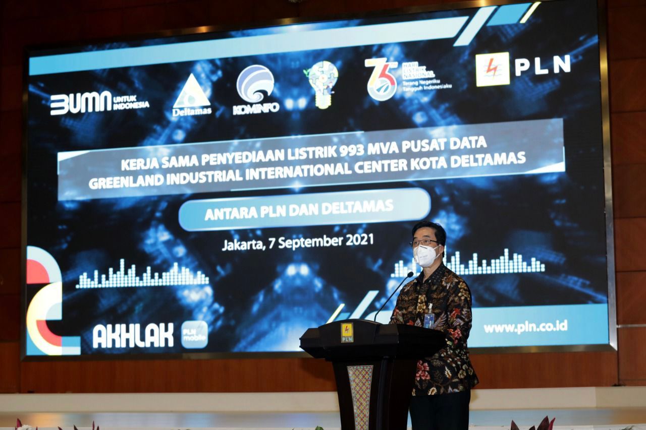 PLN dan GIIC Deltamas Kembangkan Pusat Data Nasional Pertama